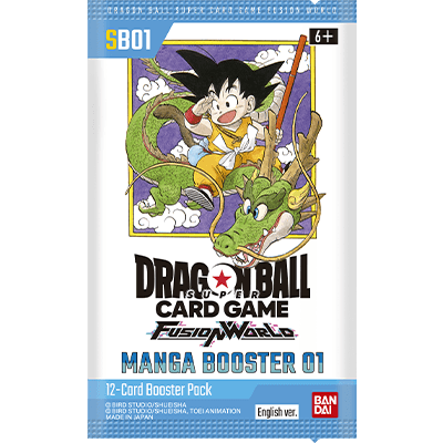 Dragon Ball Super Card Game Fusion World Manga Booster Box SB01