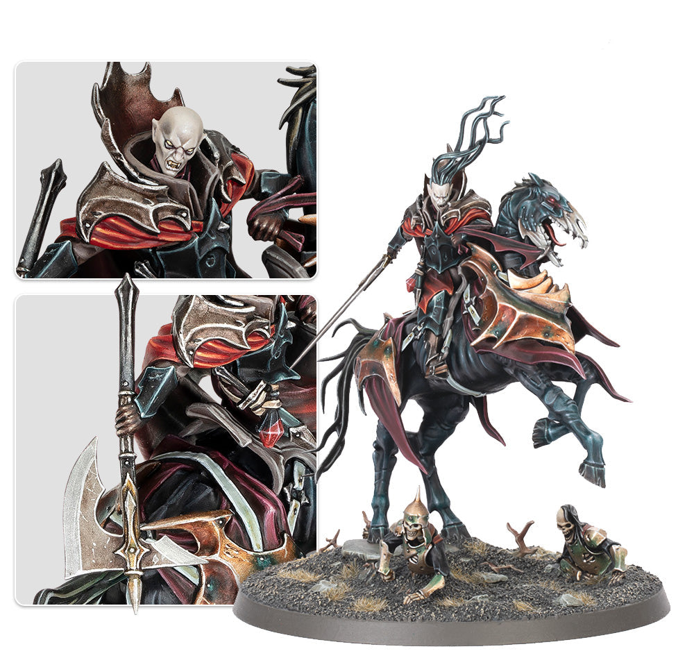 Soulblight Gravelords: Vampire Lord on Nightmare Steed