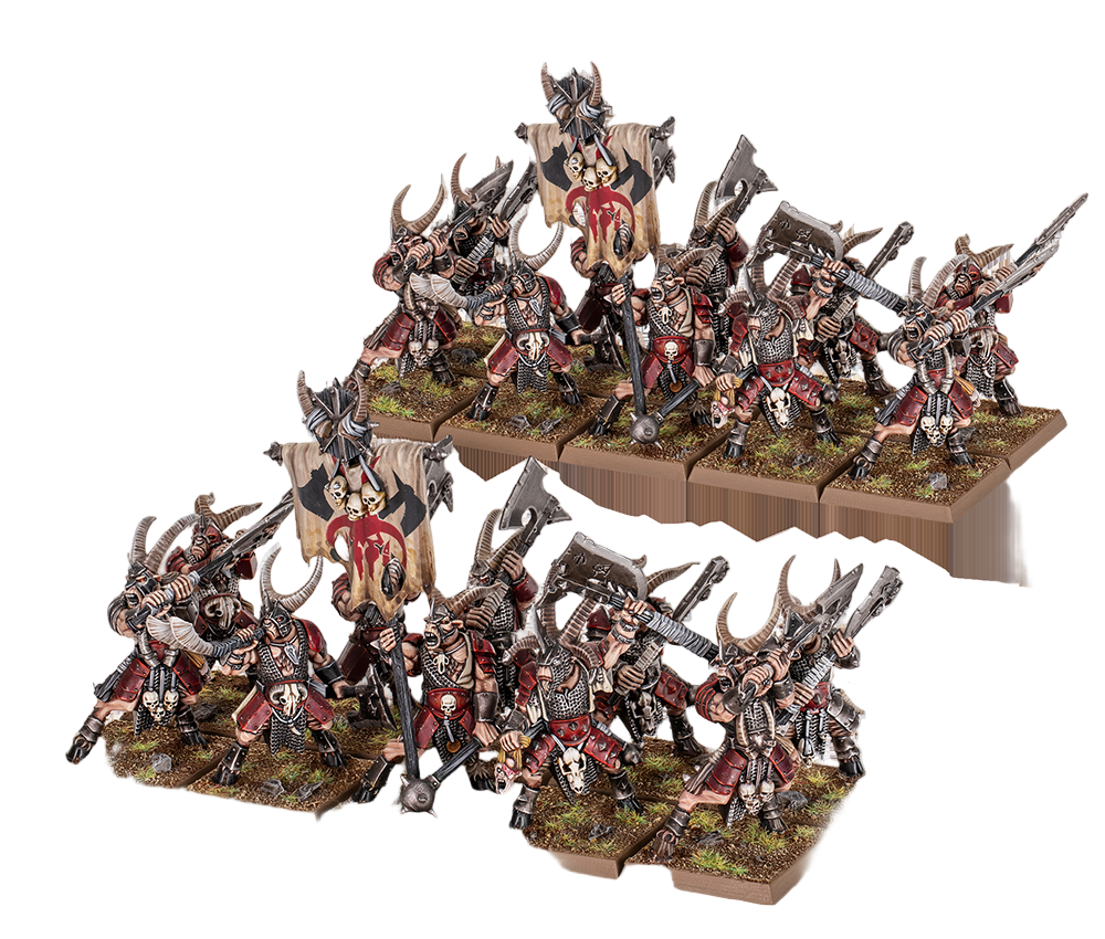Beastmen Brayherds: Bestigor Herd