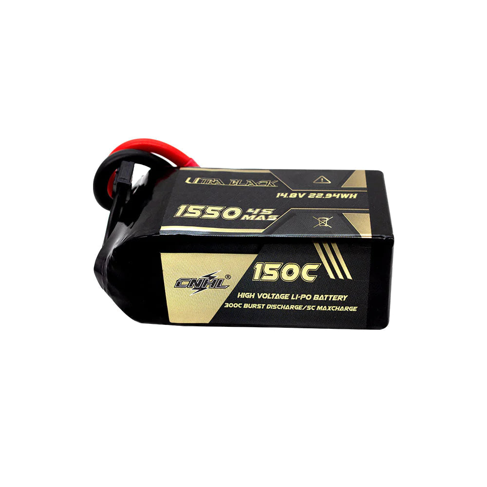 CNHL ULTRA BLACK 1550mAh 4S 150C 14.8V China Hobby Line LiPo Battery