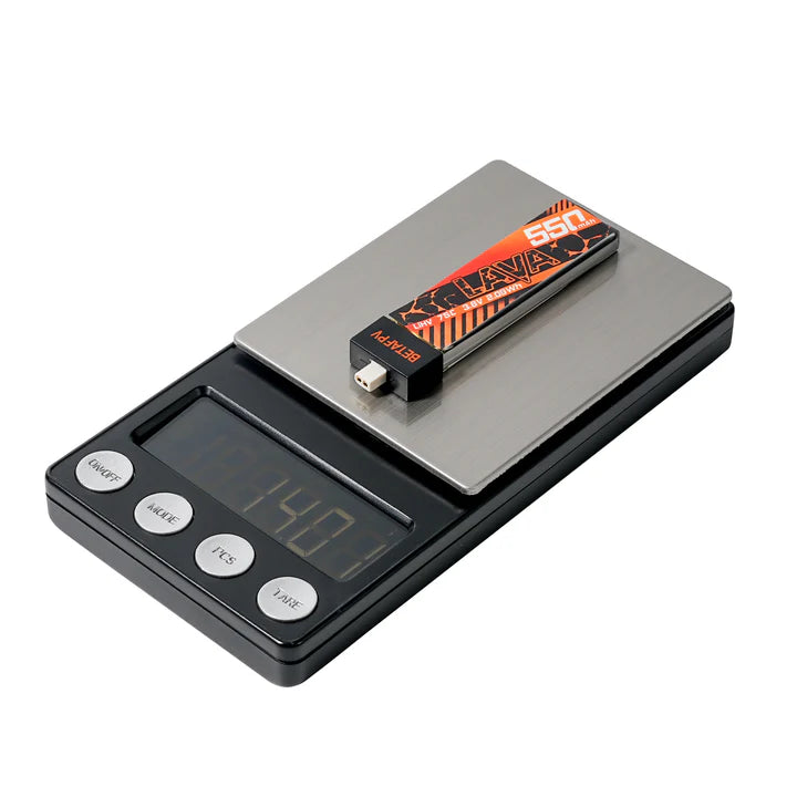 BetaFPV LAVA 1S 550mAh 75C LiHV Battery BT2.0 4PCS [DG]