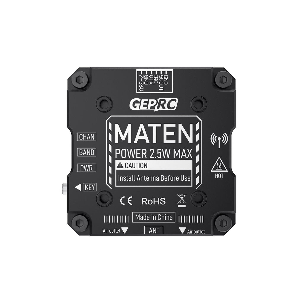 GEPRC MATEN 2.5W VTx PRO 5.8G Video Transmitter