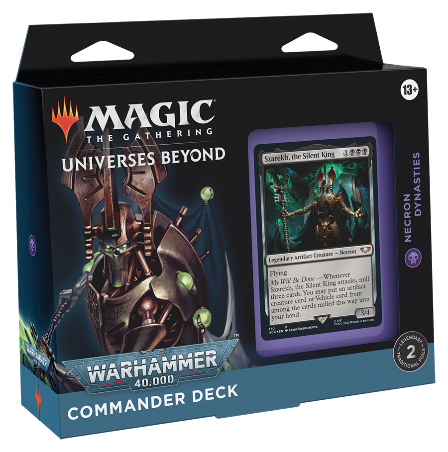 Magic The Gathering: Warhammer 40K Universes Beyond Commander Decks Re
