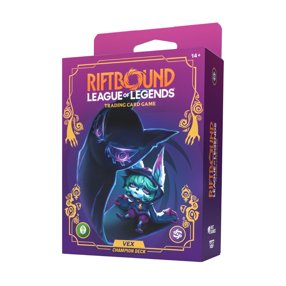 Riftbound League of Legends TCG Champion Deck Box Unleashed: Vex
