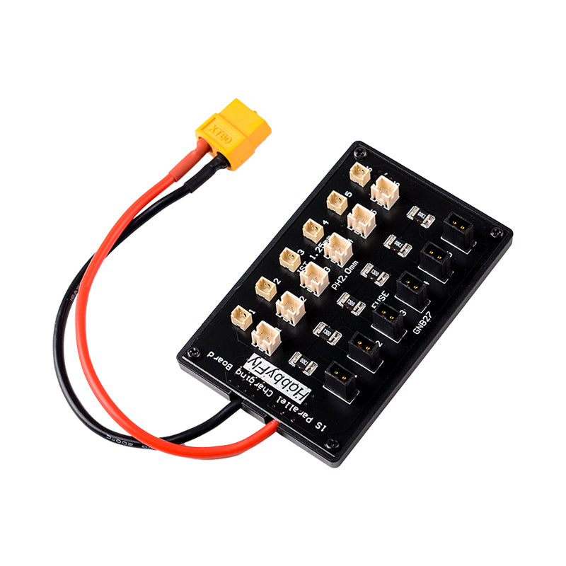 1S Battery Parallel Charging Board With XT60 Support PH2.0 GNB27 JST U