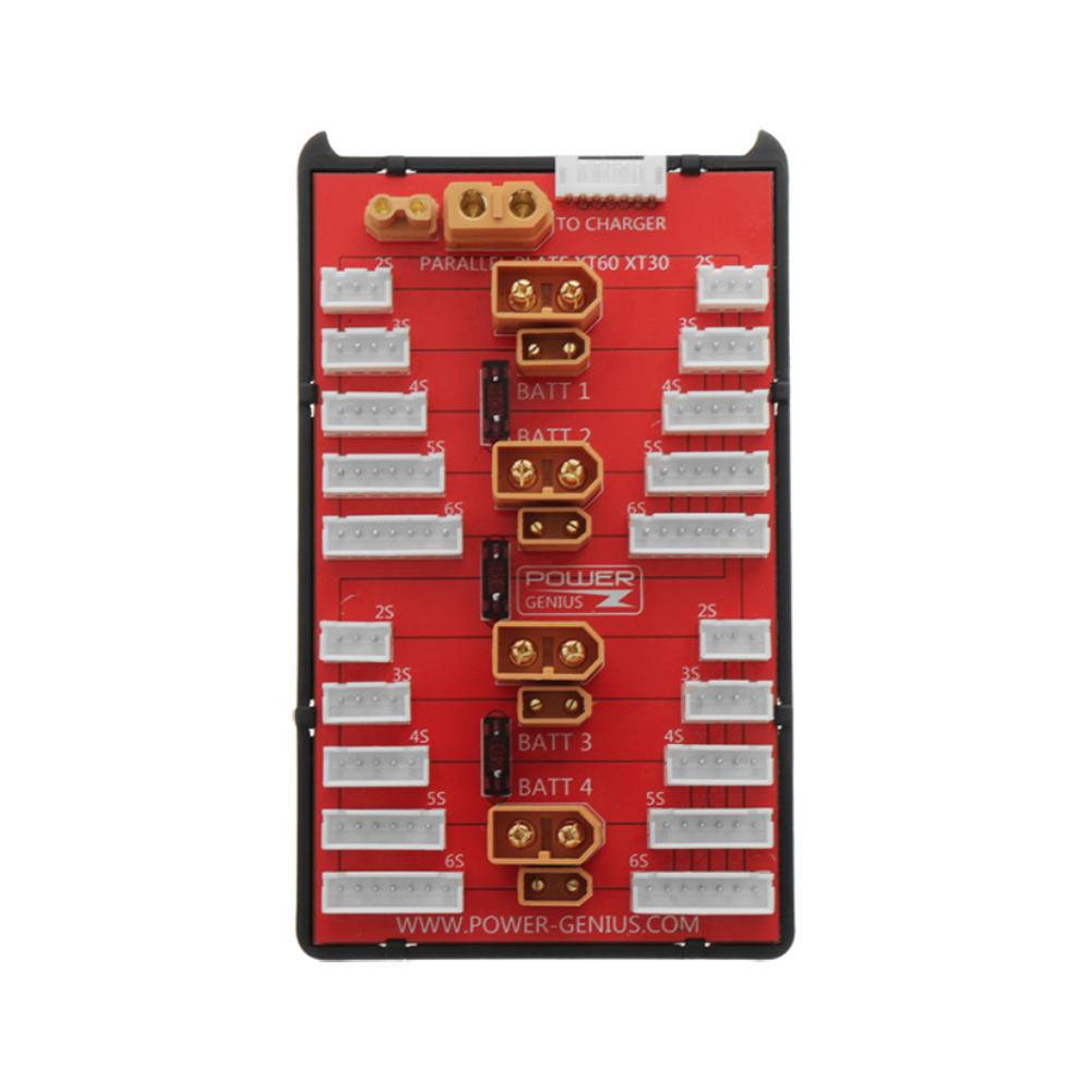2-6S Lipo Parallel Charging Board XT30 XT60 with XT-60 Cable