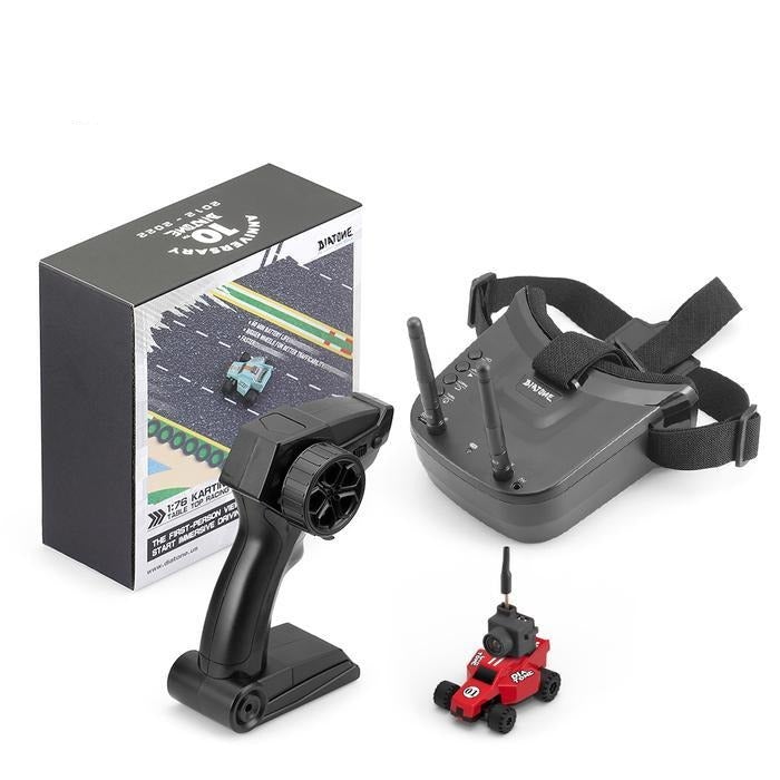 Diatone Q33 Karting 1:76 Remote RC Car FPV RTR Kit 60 Mins Battery Lif