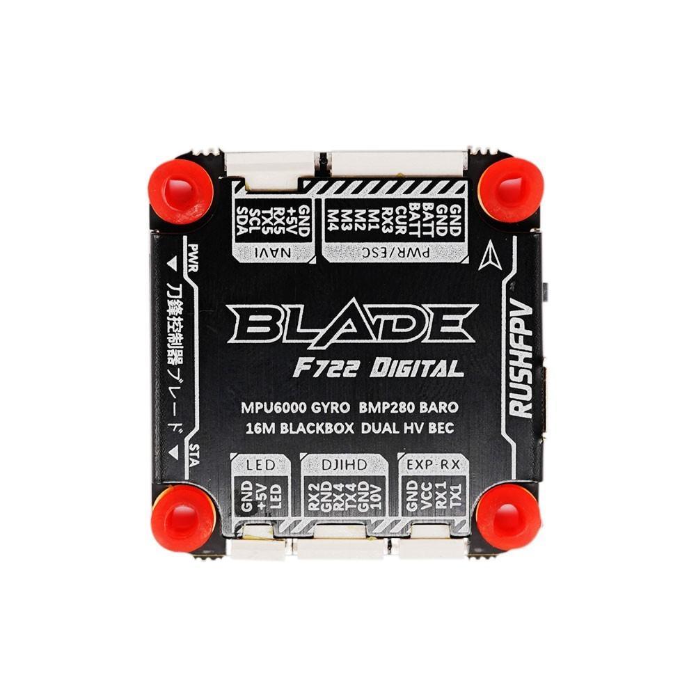 RUSHFPV Stack RUSH BLADE F722 F7 Flight Controller + Sport Edition ...